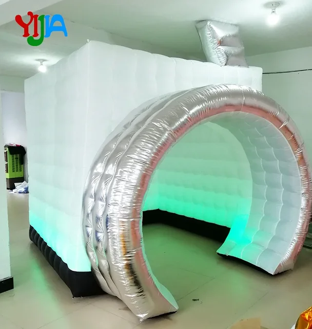 8ft /2.5m Camera shape Door Inflatable Photo both with LED strips ...