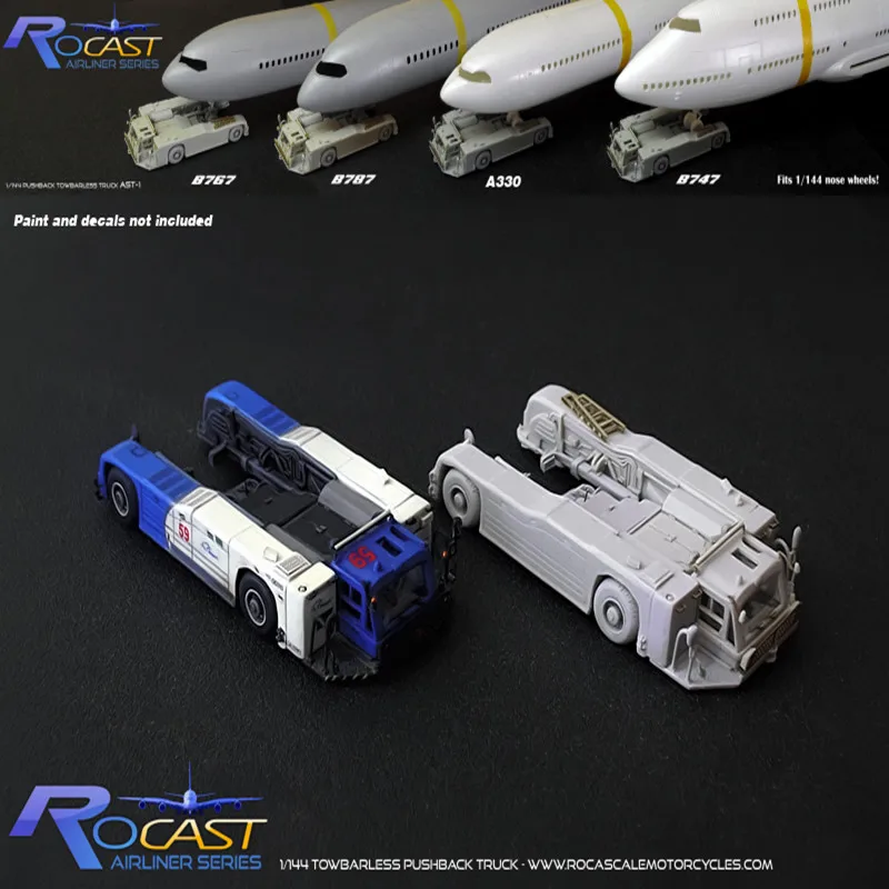 1/144 Towbarless pushback truck AST 1 Handmade Kit Model Airoplane ...