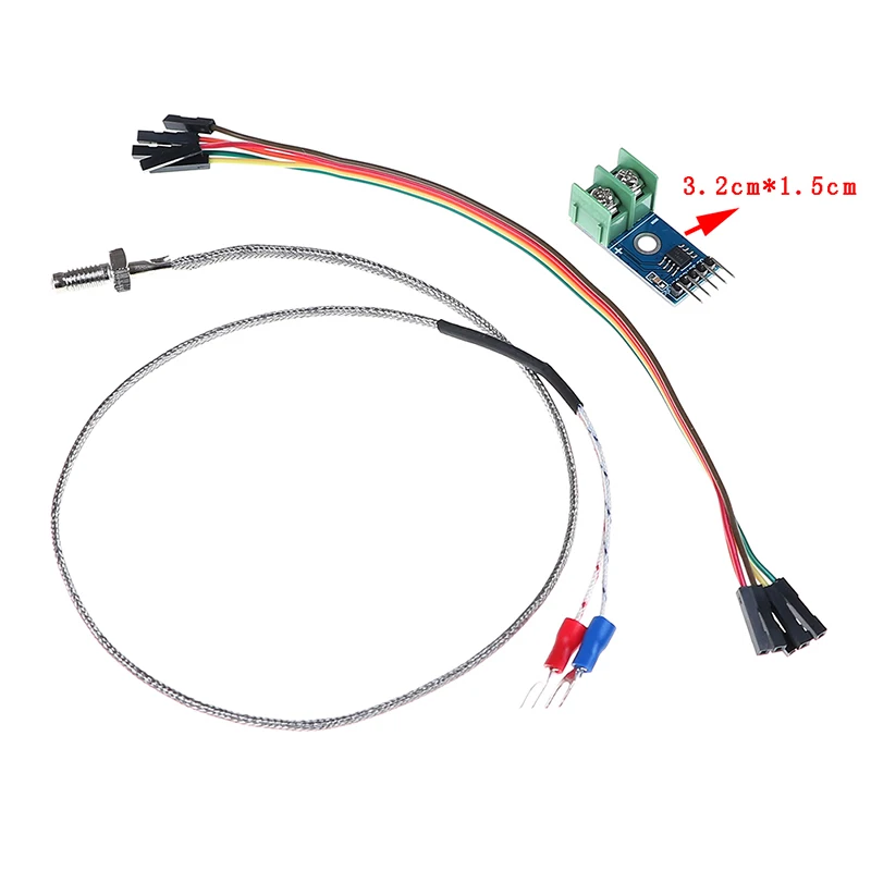 New K Type Thermocouple + DC 5V MAX6675 Module Temperature Sensor M6 ...
