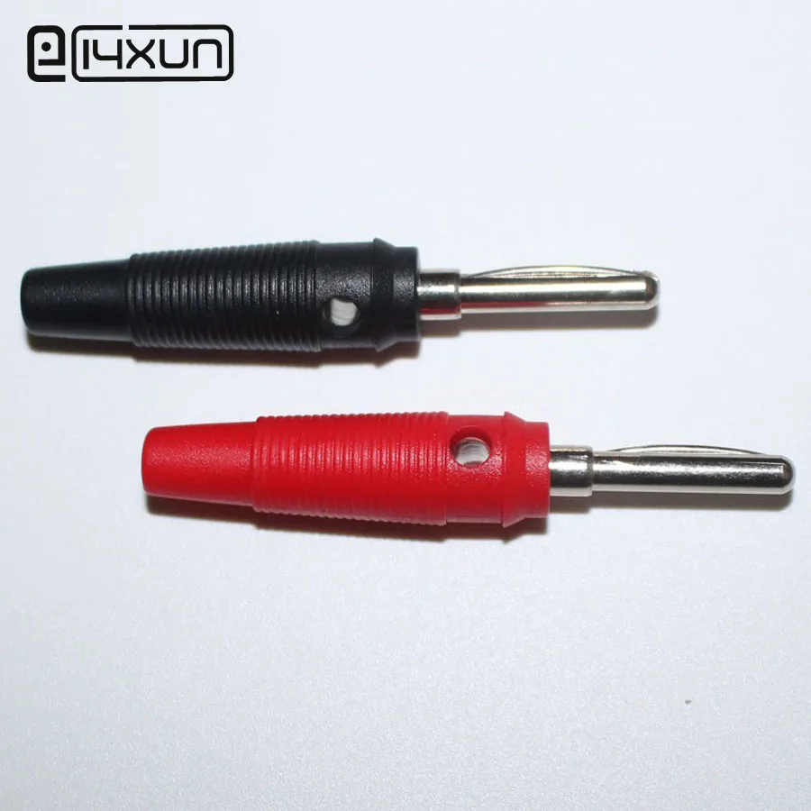 1pcs/lot 4mm Solderless Stackable Banana Plug 32A Large Current High ...