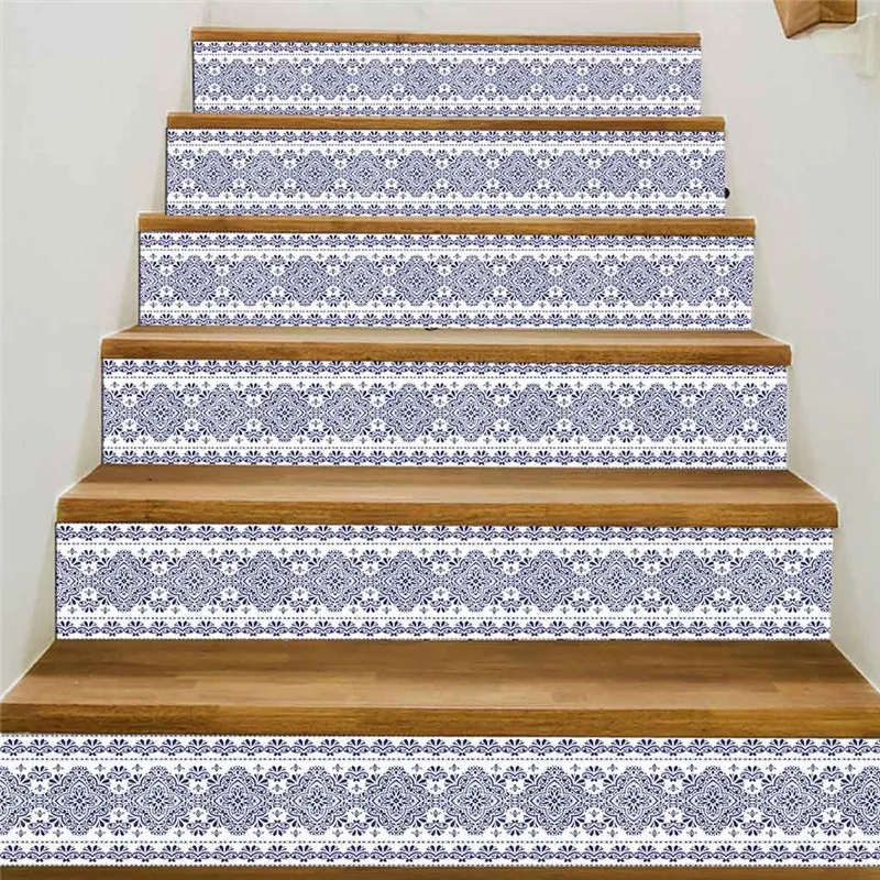 3D Simulation Stair Stickers Waterproof Wall Stickers DIY Home Decor ...