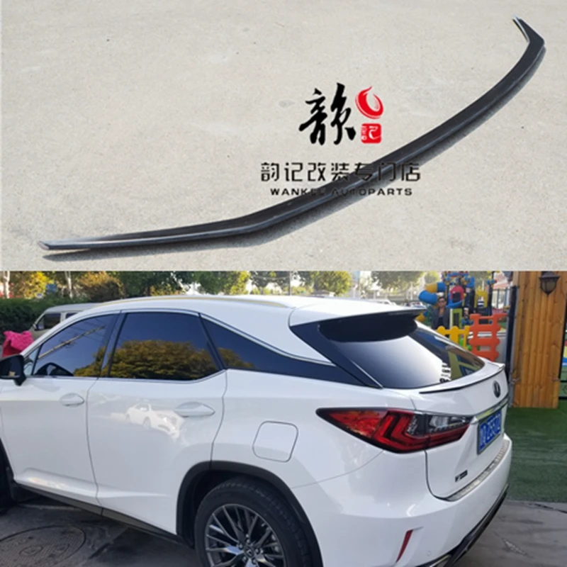 FRP And carbon fiber Unpainted Color Rear Trunk Boot Wing Rear Lip ...
