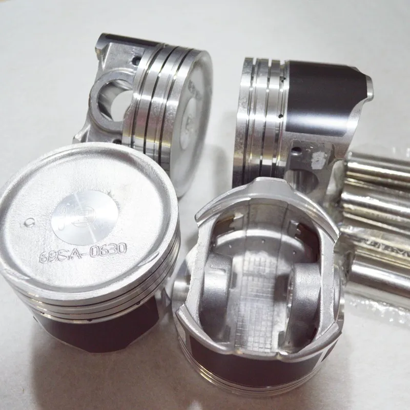 Alta calidad de aluminio 86 mm 4G69G 0630 gasolina Pistons Set para ...