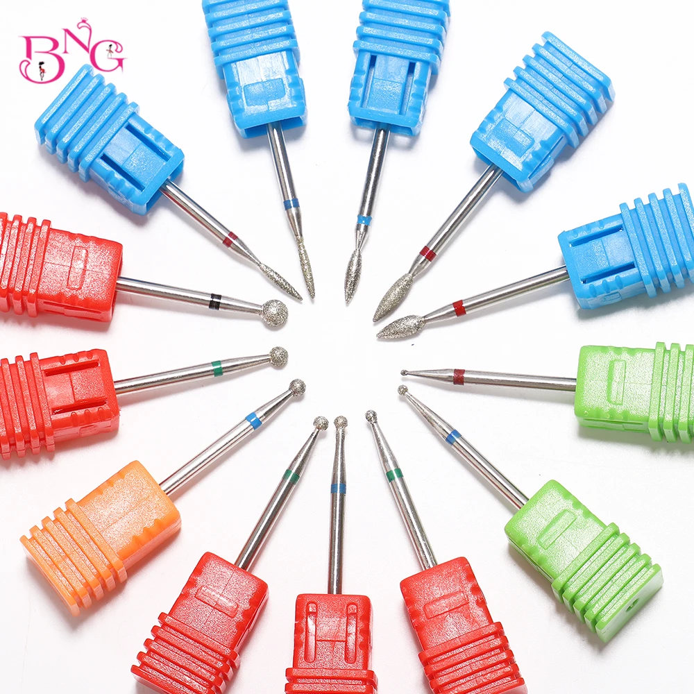 Bng 1pcs Rotary Burr Pedicure Nails Carbide Diamond Cutter Nail Drill ...