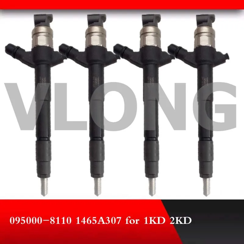 4PCS-Genuine-Original-New-Common-Rail-Injector-095000-8110-0950008110 ...