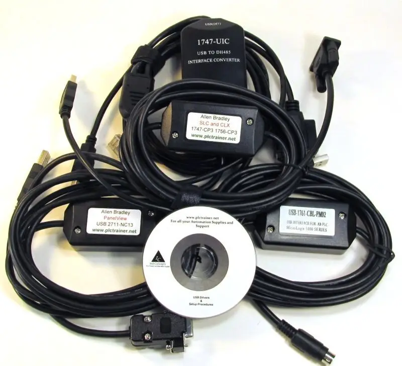 ALLEN BRADLEY 1747 UIC USB 2711 NC13 1747 CP3 1761 CBL PM02 COMPLETE ...