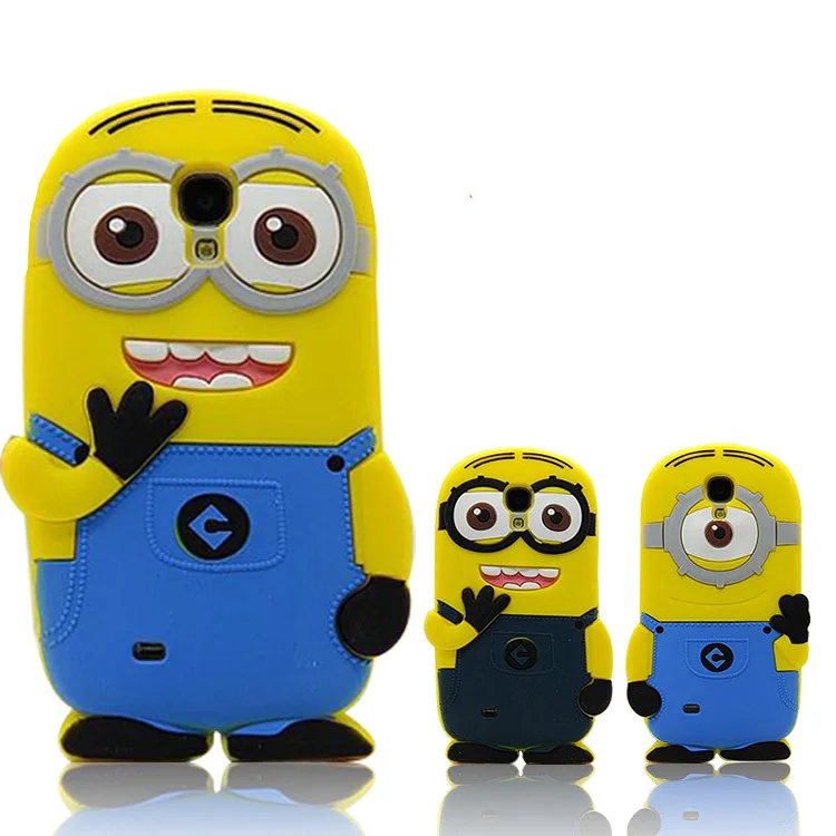 Silicone Despicable Me Minion Case For Samsung Galaxy S4 S IV i9500 ...