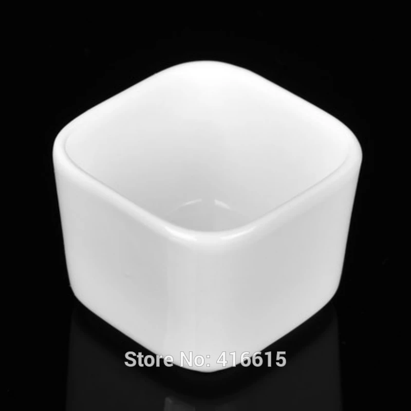 New Style Simple White Square Decorative Mini Ceramic Flower Pots ...