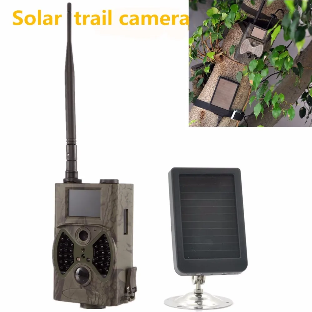 Solar power HD1080P Waterproof PIR Hunting Trail Camera For Deer Tiger ...