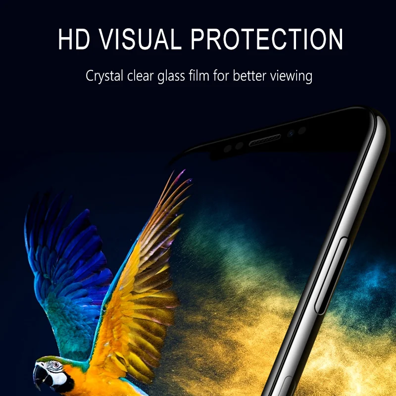 ESVNE 4D изогнутый край Стекло для iPhone 7 Plus Закаленное Стекло защитное стекло на айфон 7 ...