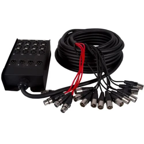 High-quality-KL-Pro-Audio-12-x-4-Channel-100-XLR-Mic-Stage-Snake-Cable ...