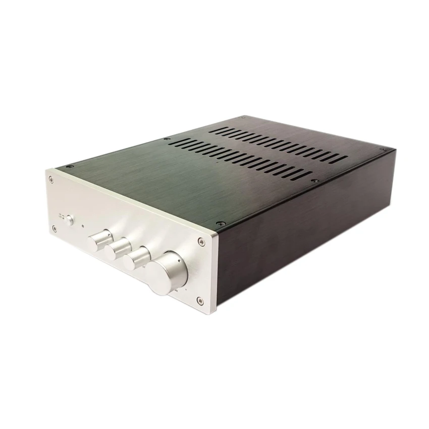 너비 215 * 높이 70 * 깊이 308mm 미니 DIY 모든 알루미늄 섀시 전원 공급 장치 앰프 DAC 앰프 섀시 하우징 ...