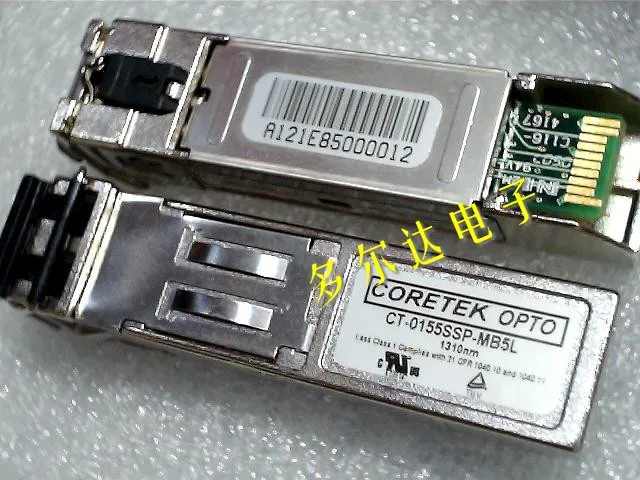 New 1310nm CORETEK OPTO SFP CT-0155SSP-MB5L fiber module TUV certification