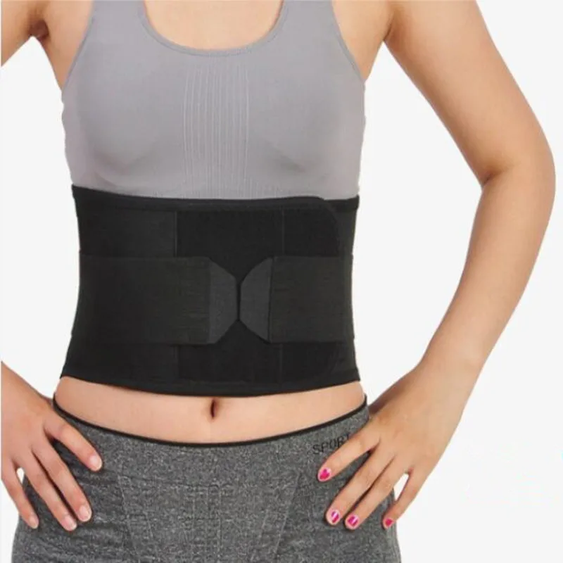Weimostar Waist Support Aluminum Belt Breathable Elastic Fabric Lumbar ...