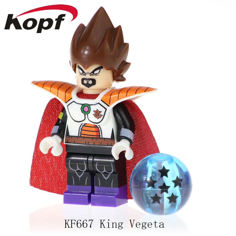 Legoed Minifigured Son Goku Dragon Ball Z Building Blocks Vegeta Recoom ...
