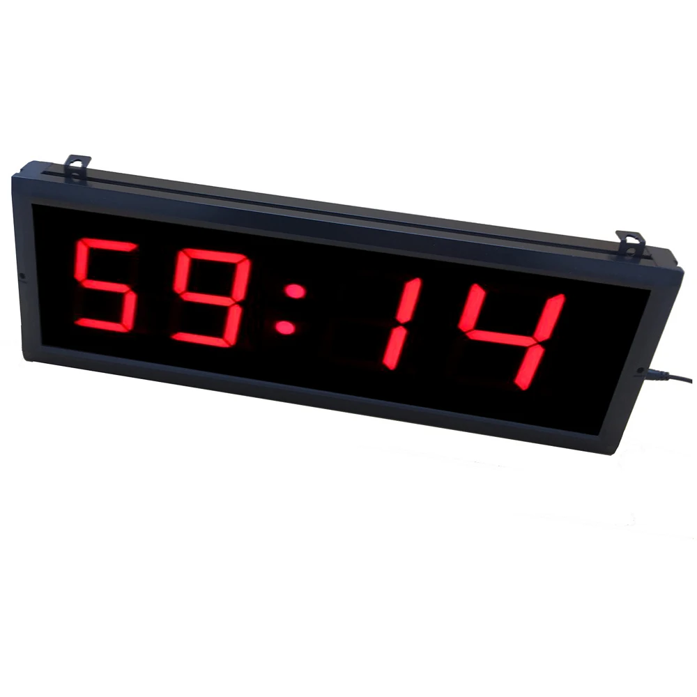 BTBSIGN 3'' 4 Digits LED Countdown Timer With Big Wired Switch ...