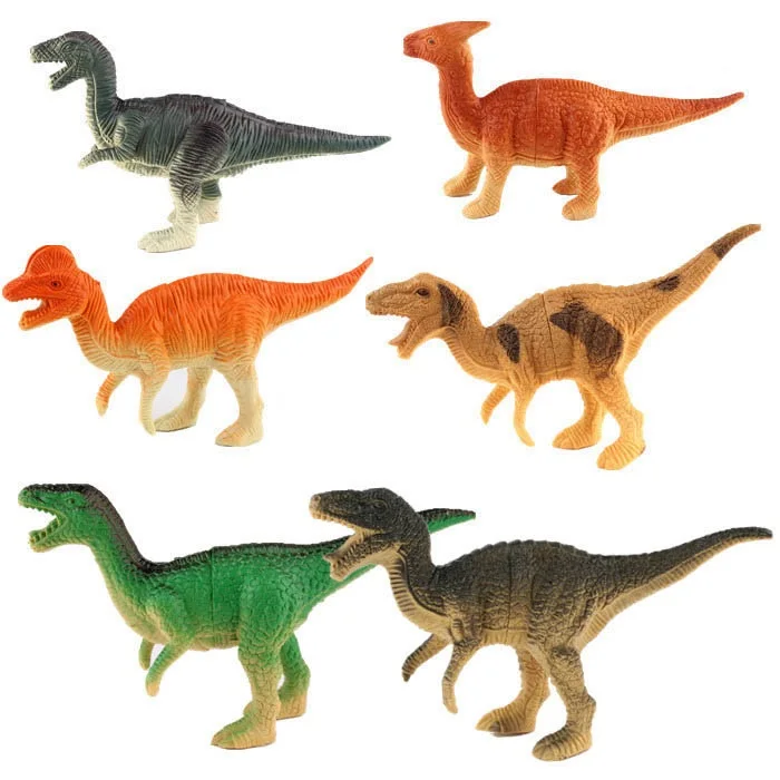 Soft Rubber Toy Dinosaur Simulation Animals Dinossauros Toys For ...