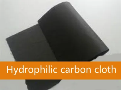 Hydrophilic carbon cloth, special for flexible electrode fuel cell ...
