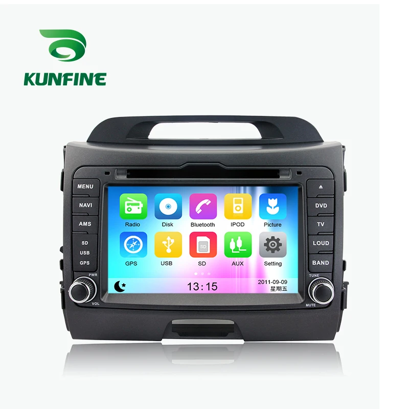 WINCE 6.0 MTK MT3360 Car DVD GPS Navigation Player Car Stereo for Kia ...