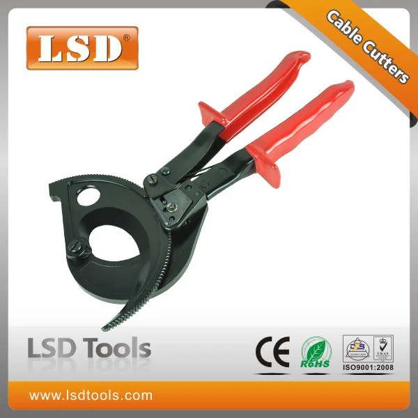 HS 520A maximum cutting range 400mm2 manual ratchet type cable scissors ...