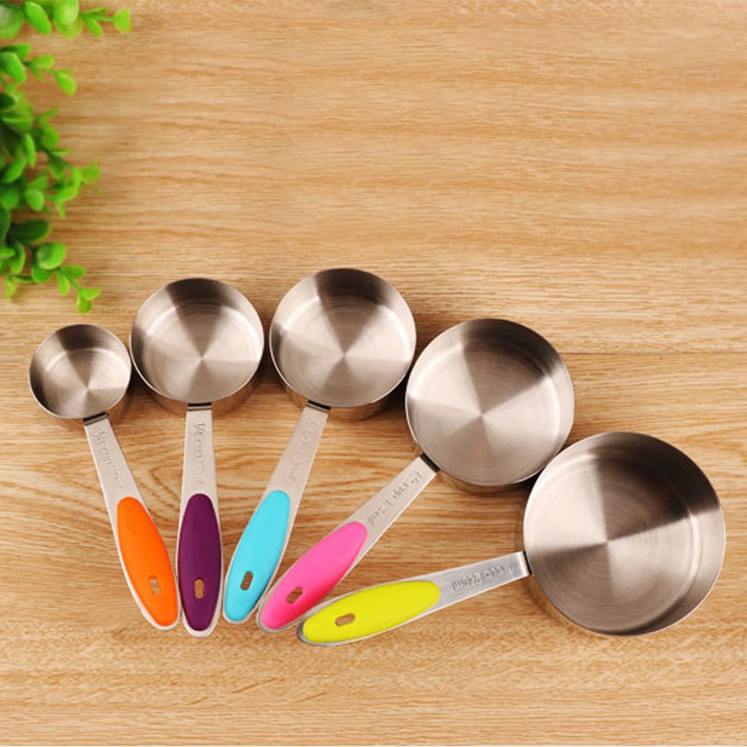 Behokic 10 PCS Grade Stainless Steel Measuring Spoon Cups Teaspoon