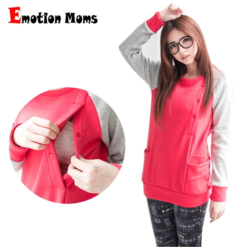 Emotion-Moms-ropa-de-maternidad-de-manga-larga-para-mujeres-embarazadas ...