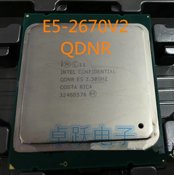 Original Intel Xeon E5-2670v2 Qdnr Es Version 2.30ghz 10-cores 25m ...