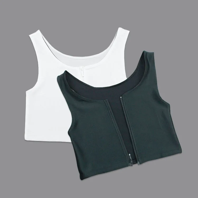 Tomboy – Soutien-gorge De Sport À Fermeture Éclair, Débardeur De ...
