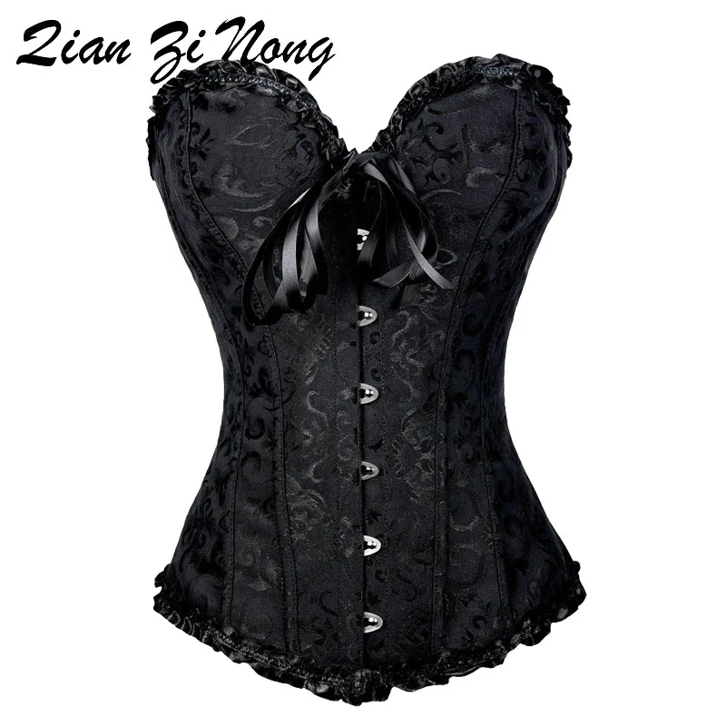 Sapubonva Corses Sexy Mujeres Mas Tamano Corses Y Bustiers Gothic