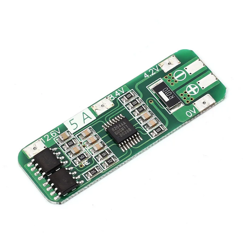 3s 11.1v 12v 12.6v 18650 Lithium Battery Protection Board Lipo Li-ion ...