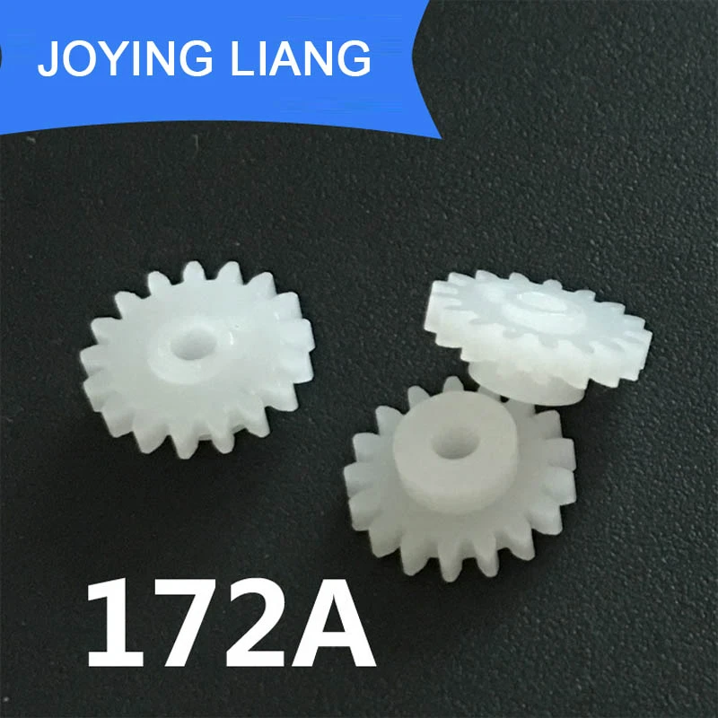 172a 0.5m Spur Gear 17 Teeth Hole 2mm Tight Diy Model Toy Motor Parts ...