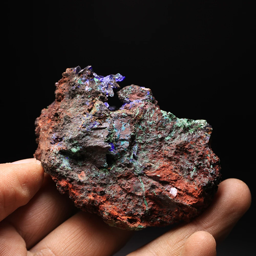 155.7g NATURAL Stones and Minerals Rock malachite AZURITE SPECIMEN ...