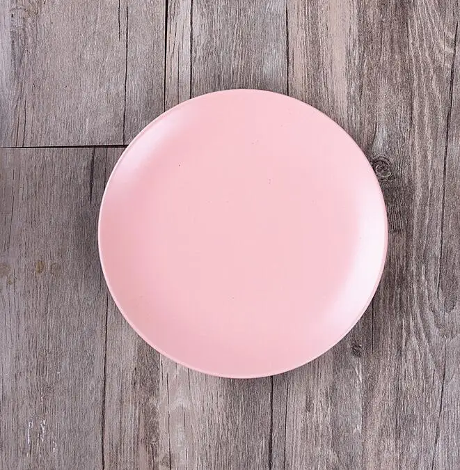 Aliexpress.com : Buy pink plate Home Solid color dish personality ...