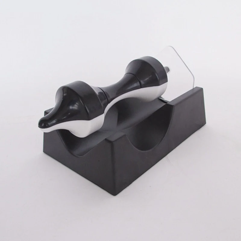 Black and White Maglev Demonstrator Gyro Angular Momentum Conservation ...