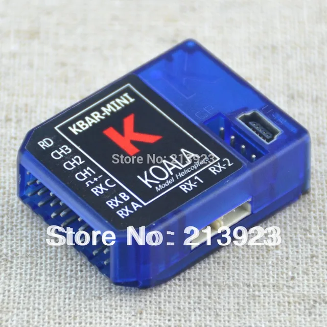 For Sale-Mini KBAR High-Speed 3 Axis Gyro Flybarless System For ALIGN T ...