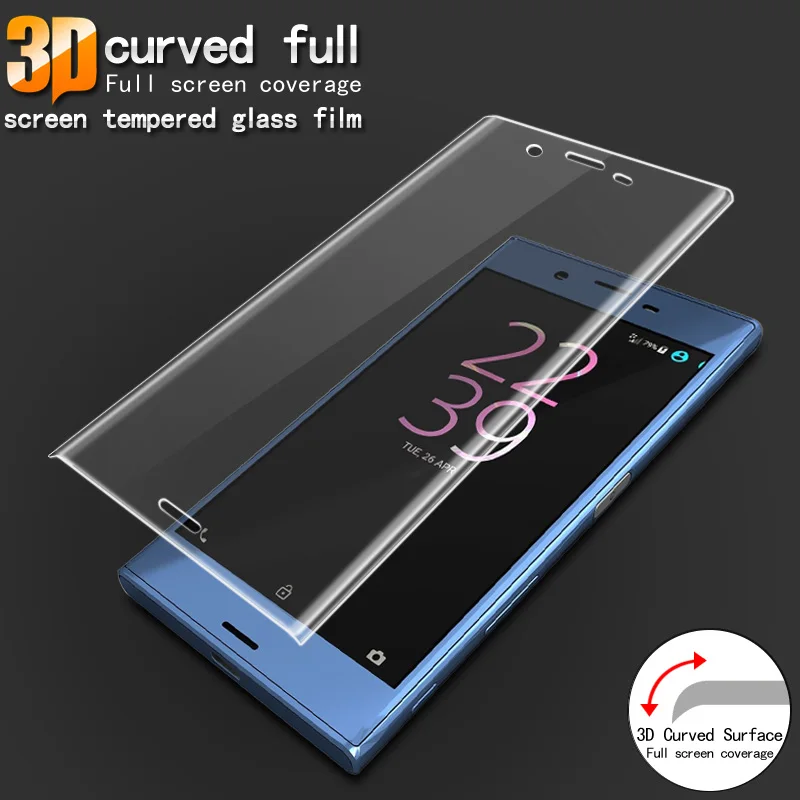 For Sony Xperia X Compact Screen Protector iMAK 3D Full curved Tempered ...