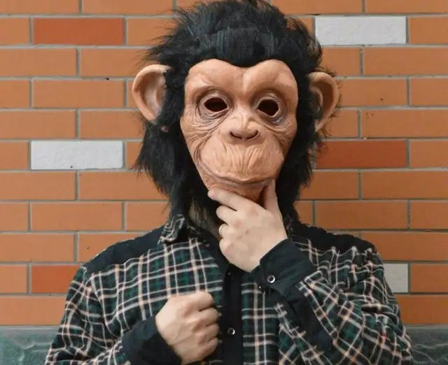 Bruno Mars Chimpanzee Mask