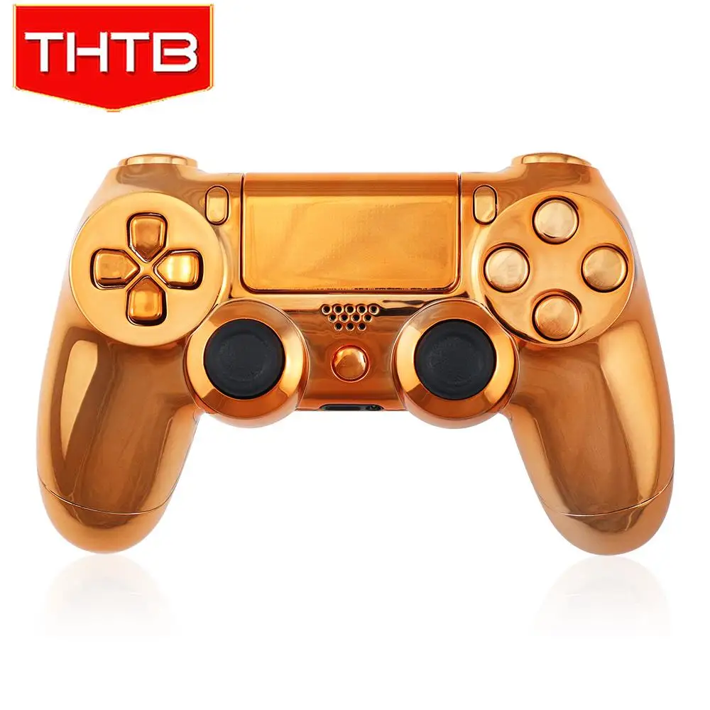 Personalizado para sony ps4 controlador cromo laranja shell caso mod ...