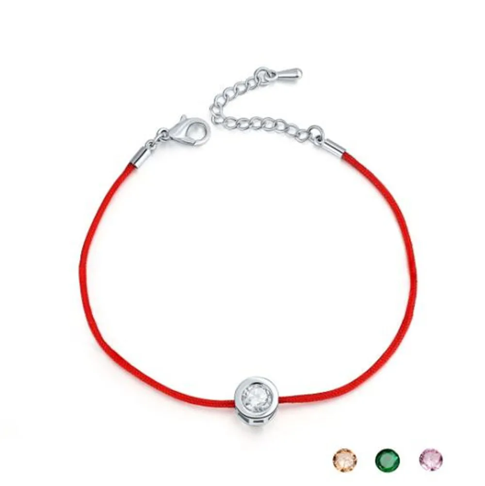 New Trendy Handmade Red String Thread Rope Bracelet Bangles for Women ...
