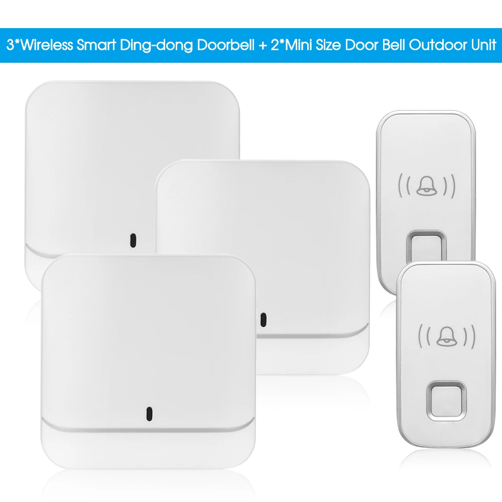 Buy Wireless Door Bell Indoor Chime Outdoor Unit