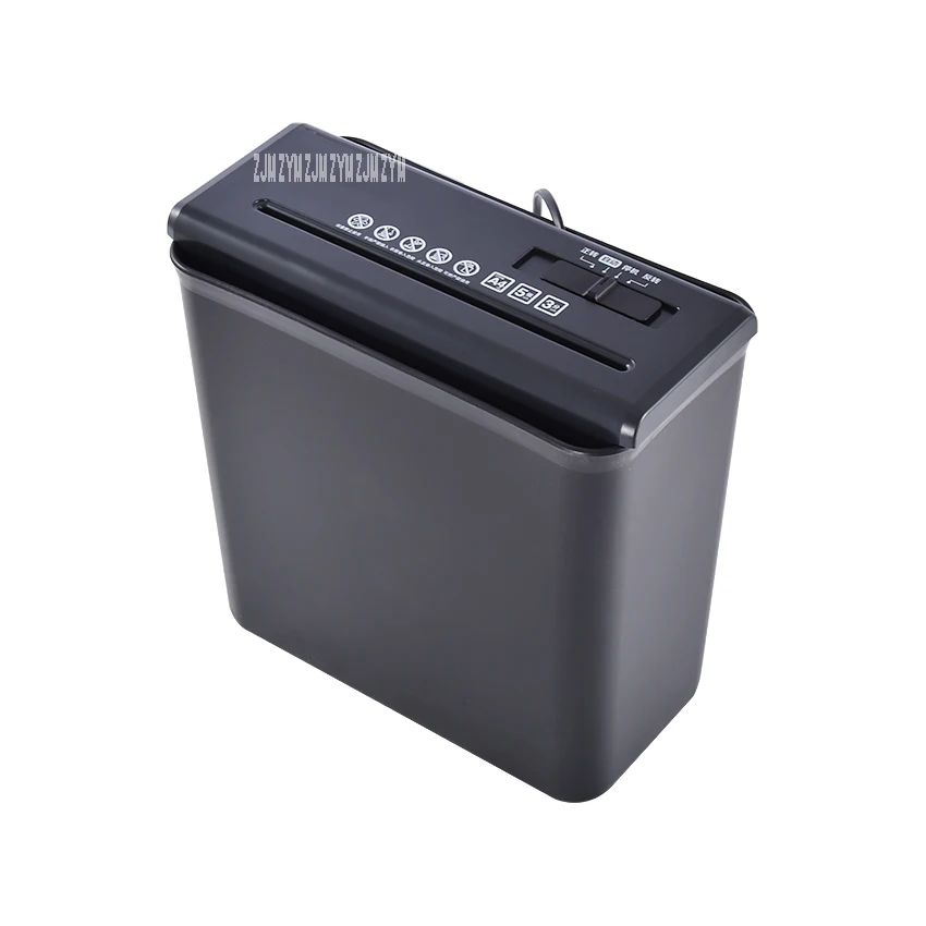 10L Mini Desktop Electric Shredder Electric Cutting File Shredder Strip ...