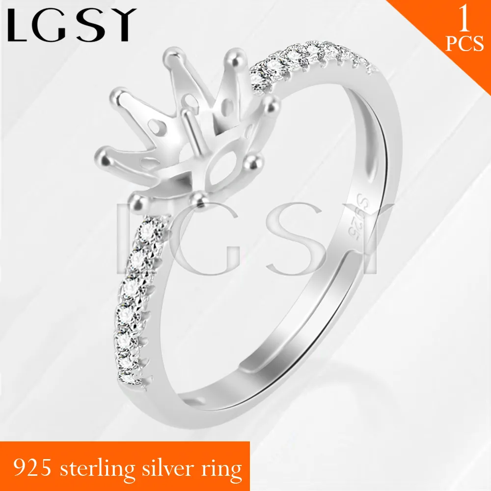 Nice dazzling adjustable 925 sterling silver ring accessories with bar ...