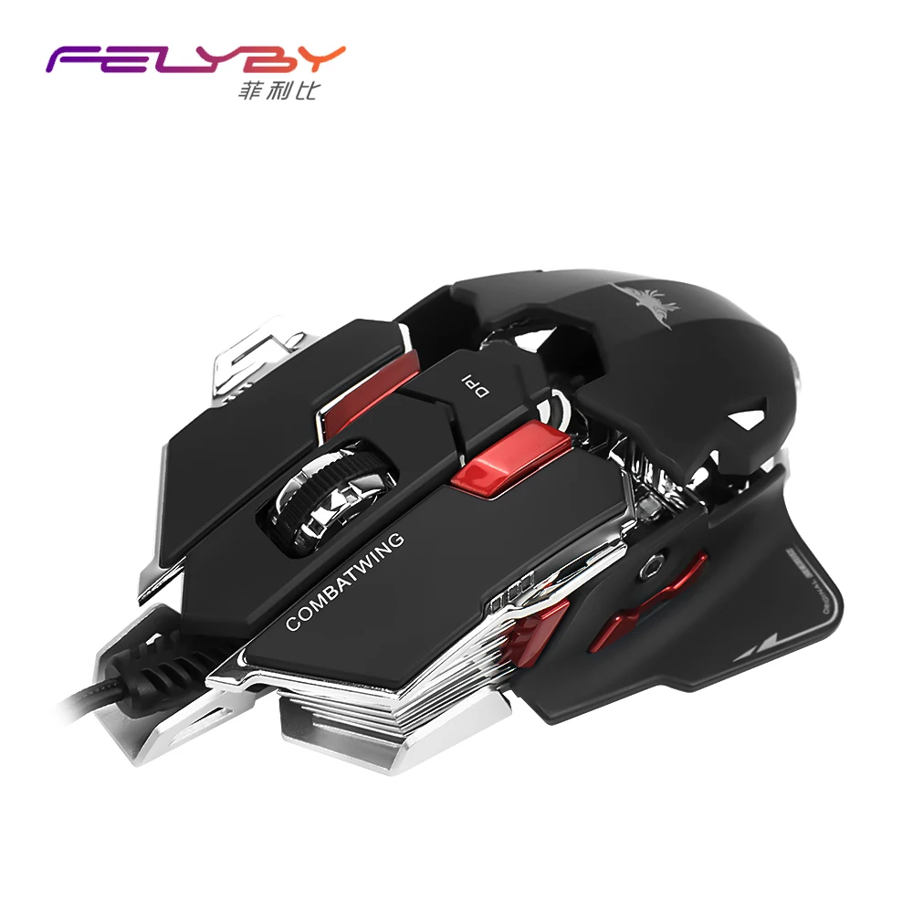 FELYBY professional gaming wired mouse set with camera multifunction ...
