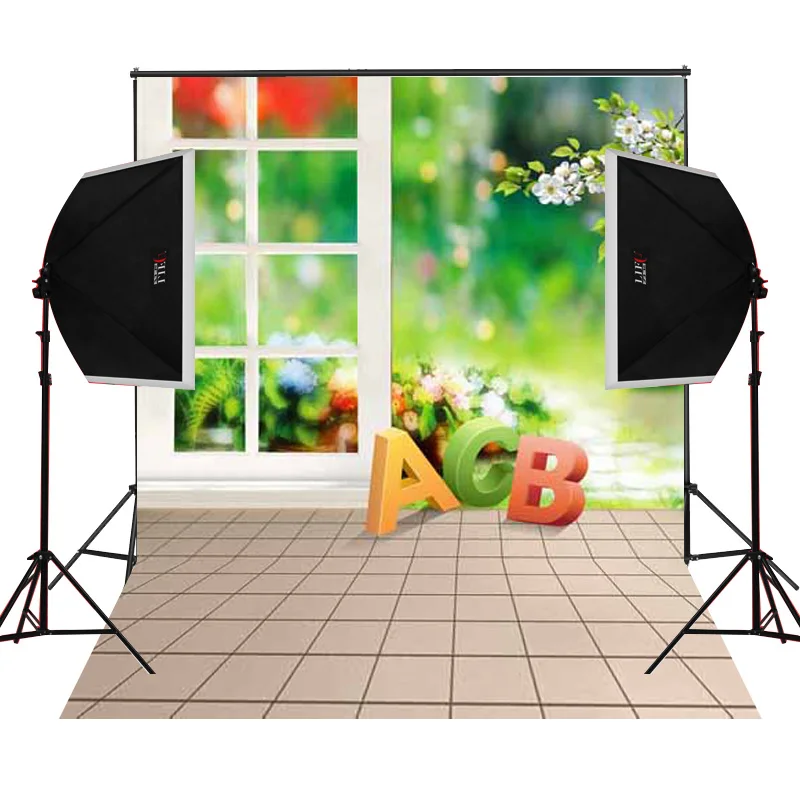 children garden custom photography background backdrop for baby photos ...