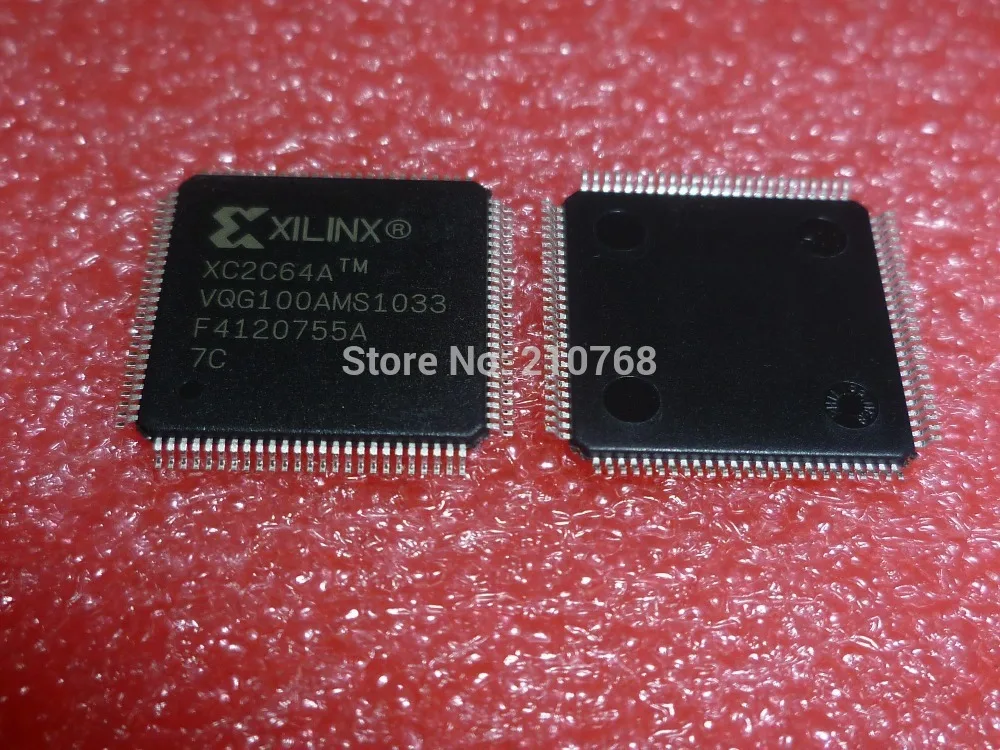 50 unids/lote XC2C64A 7VQG100C XC2C64A 7VQ100C XC2C64A TQFP100|xilinx ...