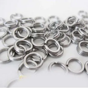 free shipping 7mm 100pcs/lot fishing split ring fishing accessory ...