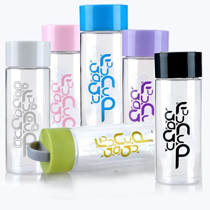 Portable Creative Water Cup Plastic Bottle Cup Travel Mug Coffee Tea ...