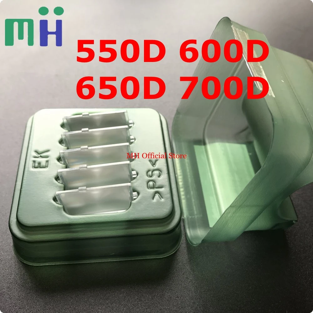 캐논 550D 600D 650D 700D 포커싱 스크린 뷰파인더 포커스 스크린 반투명 유리 카메라 수리 예비 부품 유닛 용 새 ...