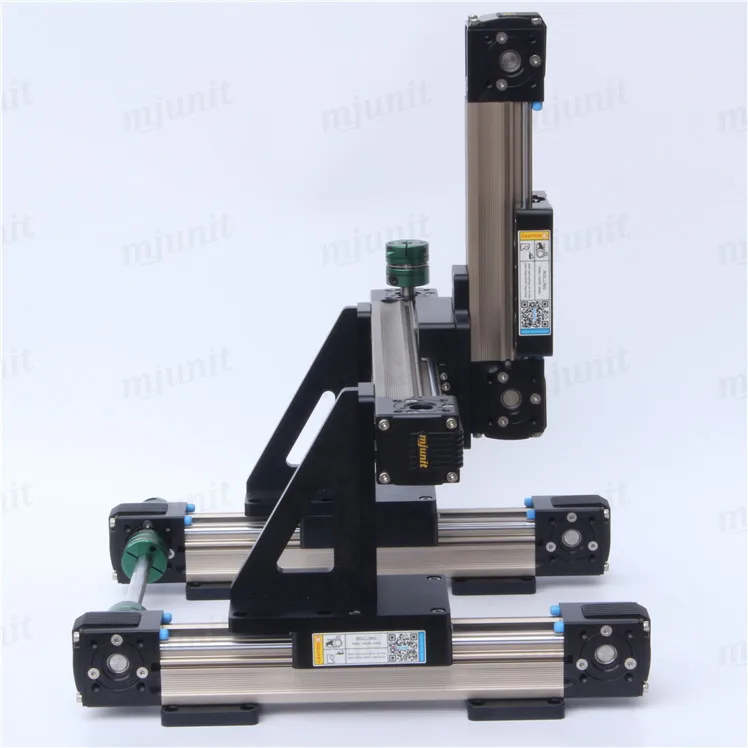 Motorized XYZ linear motion Nema 17 guide way belt drive linear rail ...