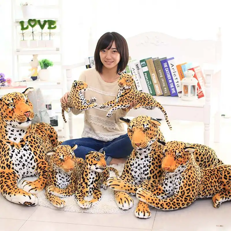 1pc-Funny-Simulation-Leopard-Plush-Toys-Soft-Cartoon-Animal-Leopard ...